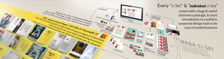 Corporate Identity CI-Sets for Companies & Private | ci-Generator.com